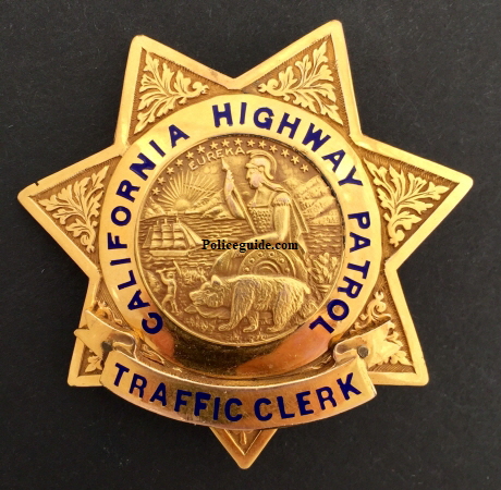 C. H. P. and Traffic Officer Badges