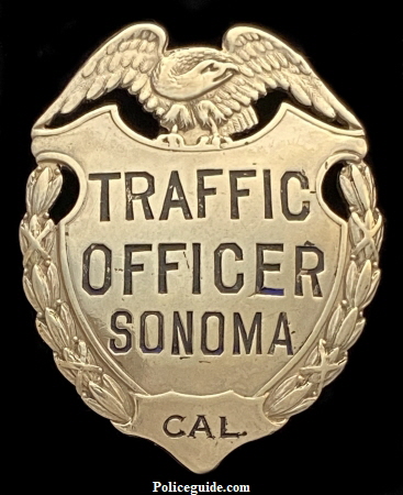 C. H. P. and Traffic Officer Badges