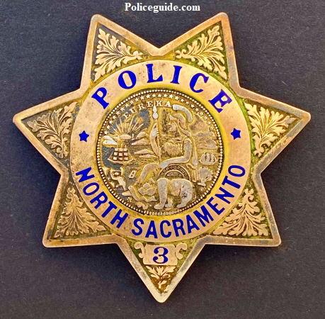 North Sacramento Police Badges