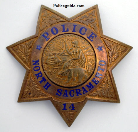 North Sacramento Police Badges