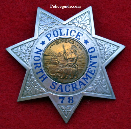 North Sacramento Police Badges