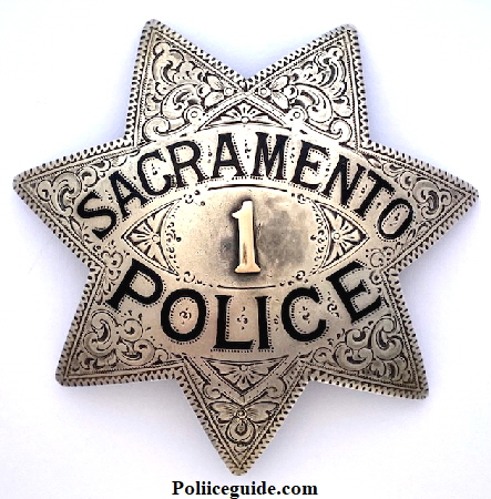Sacramento Police Badges