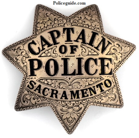 Sacramento Police Badges