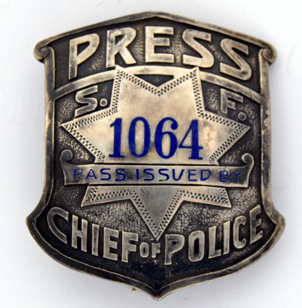 San Francisco Police Badges 5