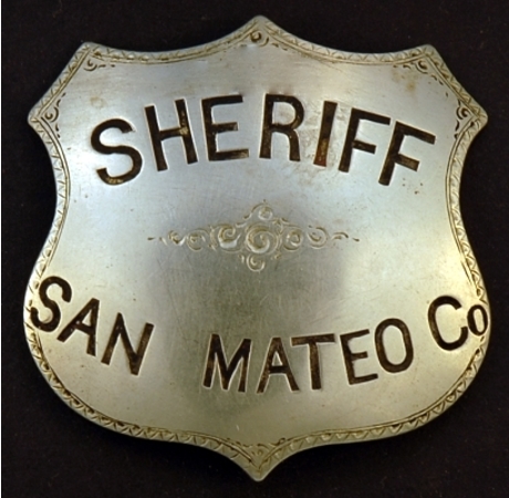 San Mateo County Badges 1947
