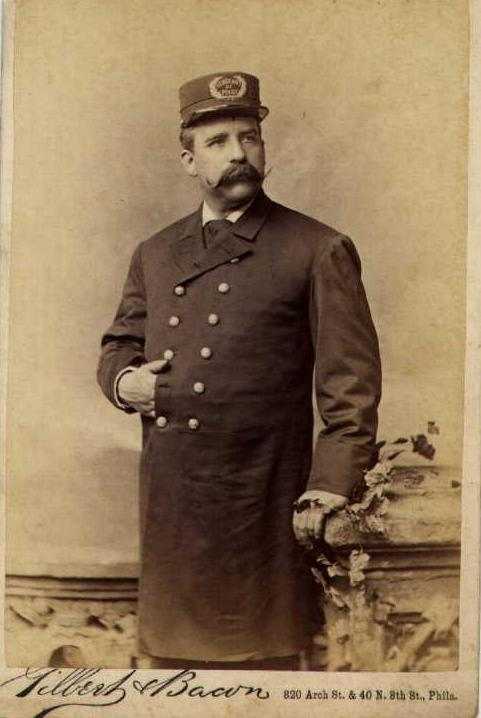 Philadelphia Sgt. Police Officer Cabinet Photo at Jim Casey's Police Guide